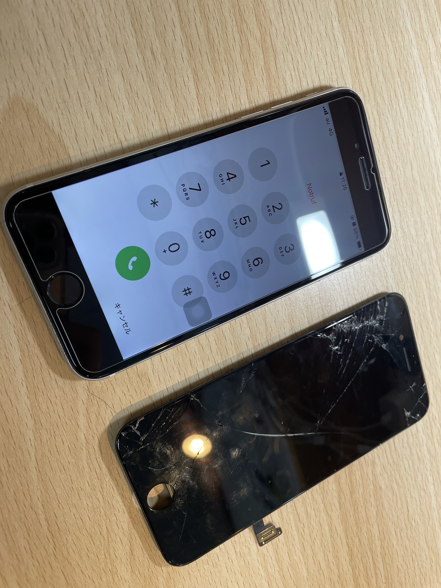 iPhoneSE2 画面交換修理を行いました！ 【iPhone修理のクイック津田沼店】 | iPhone・iPad修理クイック千葉津田沼店